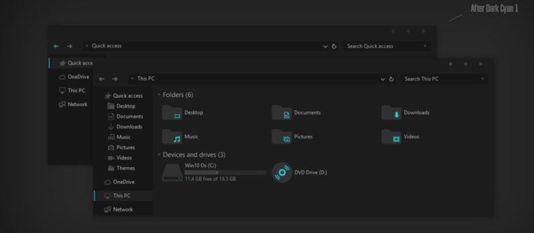 10 Windows 10 Dark Themes (Ultimate Dark Edition Themes 2024)